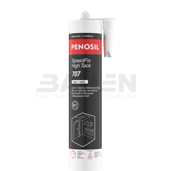 Universalūs klijai | Stiprūs hibridiniai klijai PENOSIL SpeedFix High ...