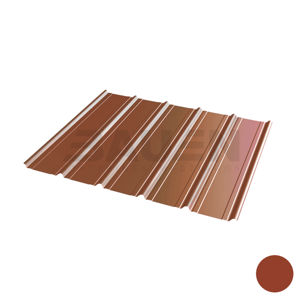 Plieninė danga | Trapecinė, vidutinio profilio skarda HANBUD C-14 (11,8mm) molio, matinė ...