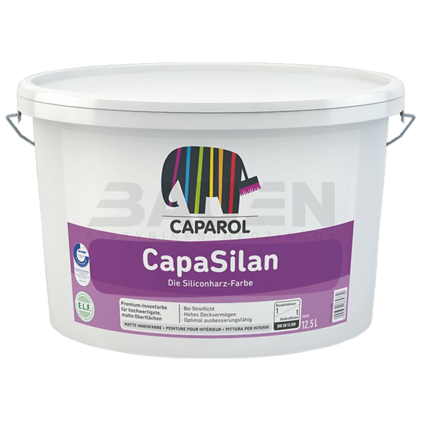 Dažai | Dažai Caparol CapaSilan B1 12.5 l - Dažai - Bauen.lt