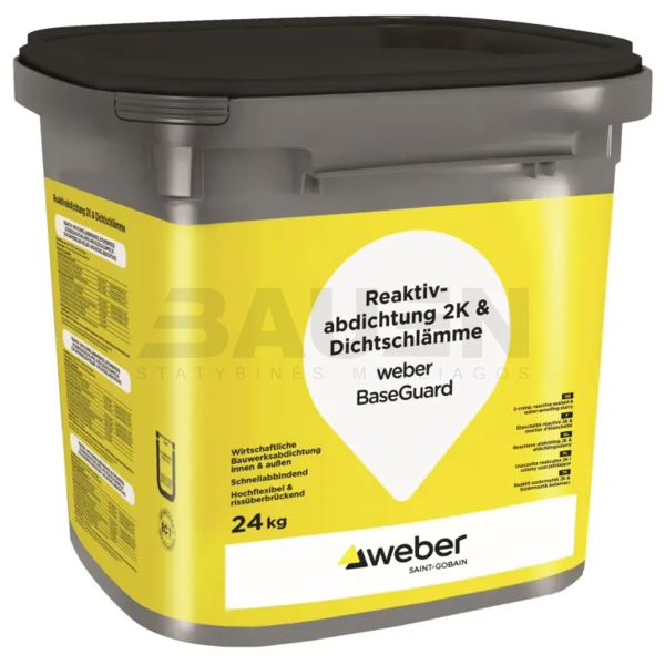 Hidroizoliacija | Greitai kietėjanti, stora dvikomponentė ...