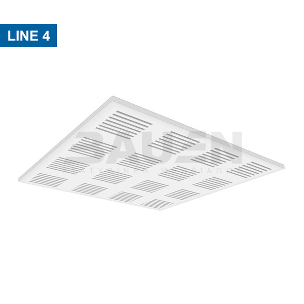 Pakabinamos lubos | Modulinės perforuotos pakabinamos lubos Gyptone ...