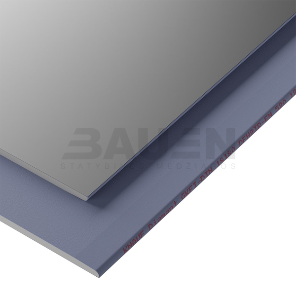 Gipso kartono GKP | Knauf Diamant Steel gipskartonio plokštė - 12,9 mm ...